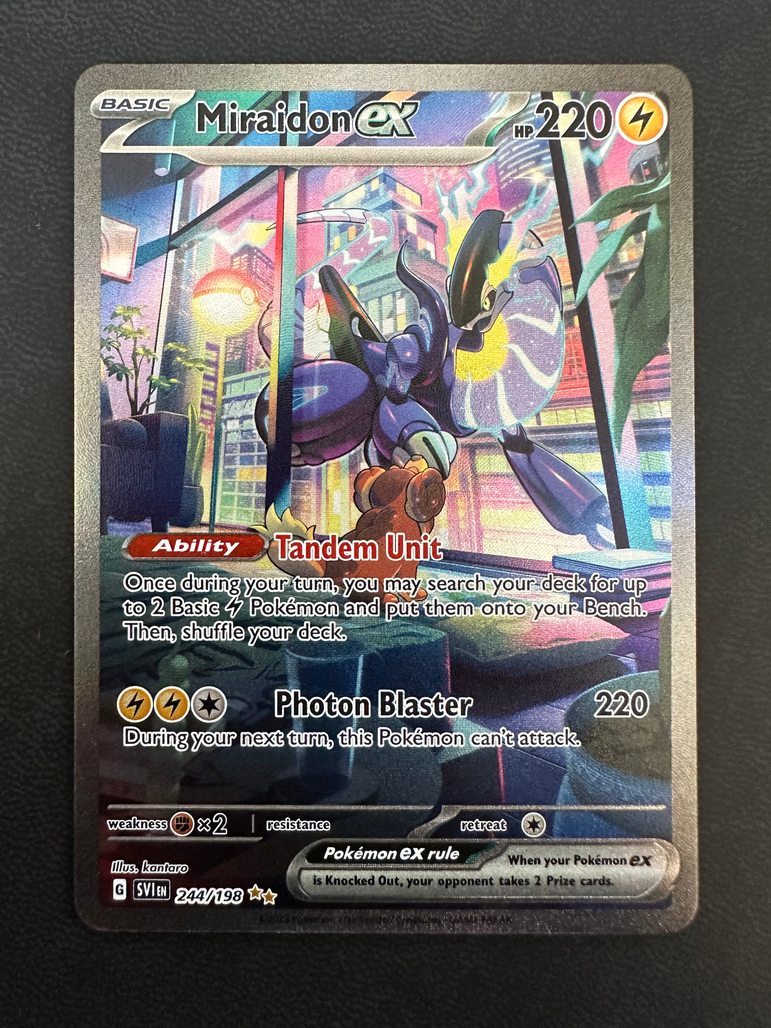 Miraidon Scarlet and Violet Special Illustration Rare – Insaiyan Cards