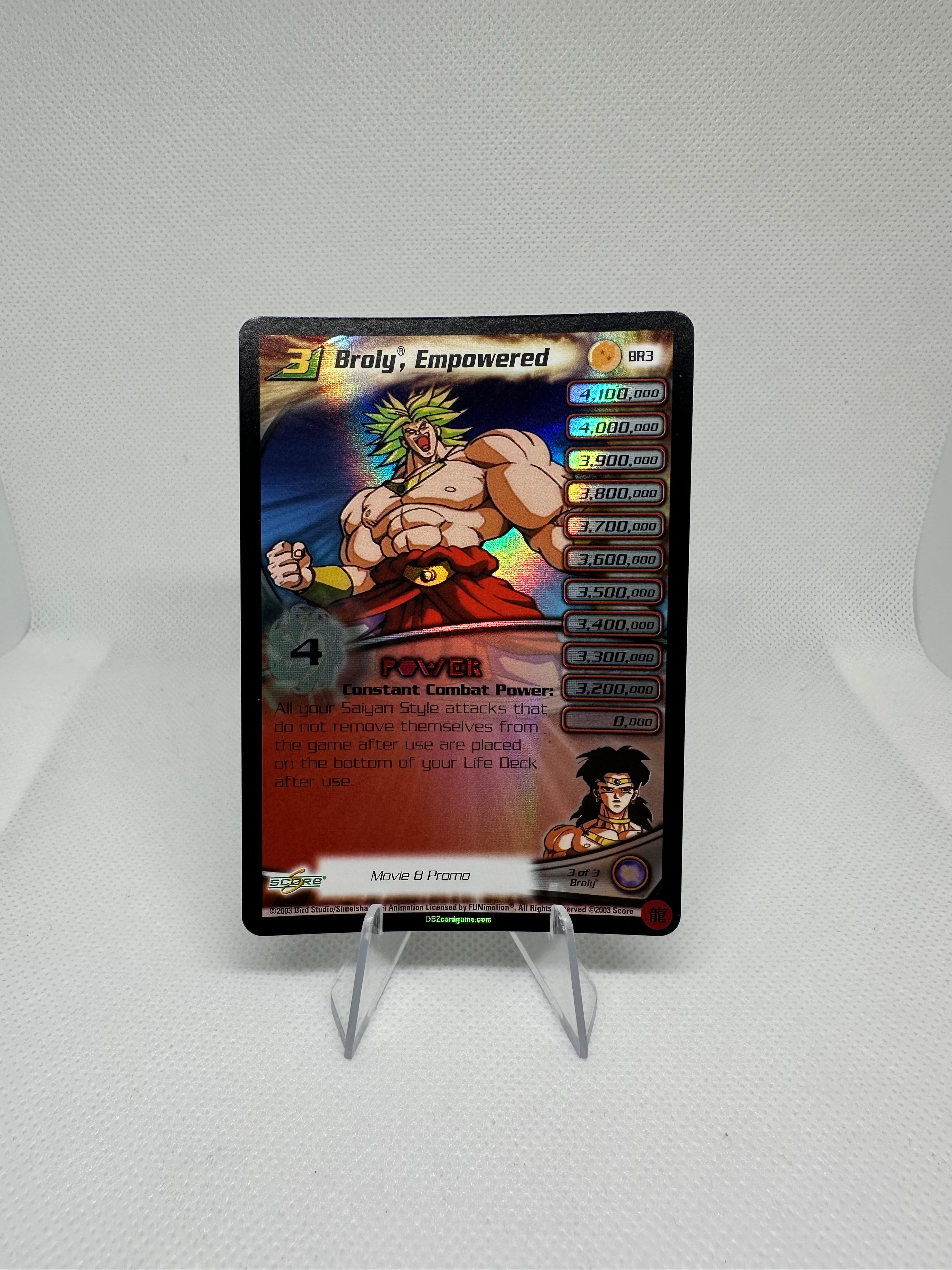 Broly Empowered (DBZ Score, Limited) – Insaiyan Cards