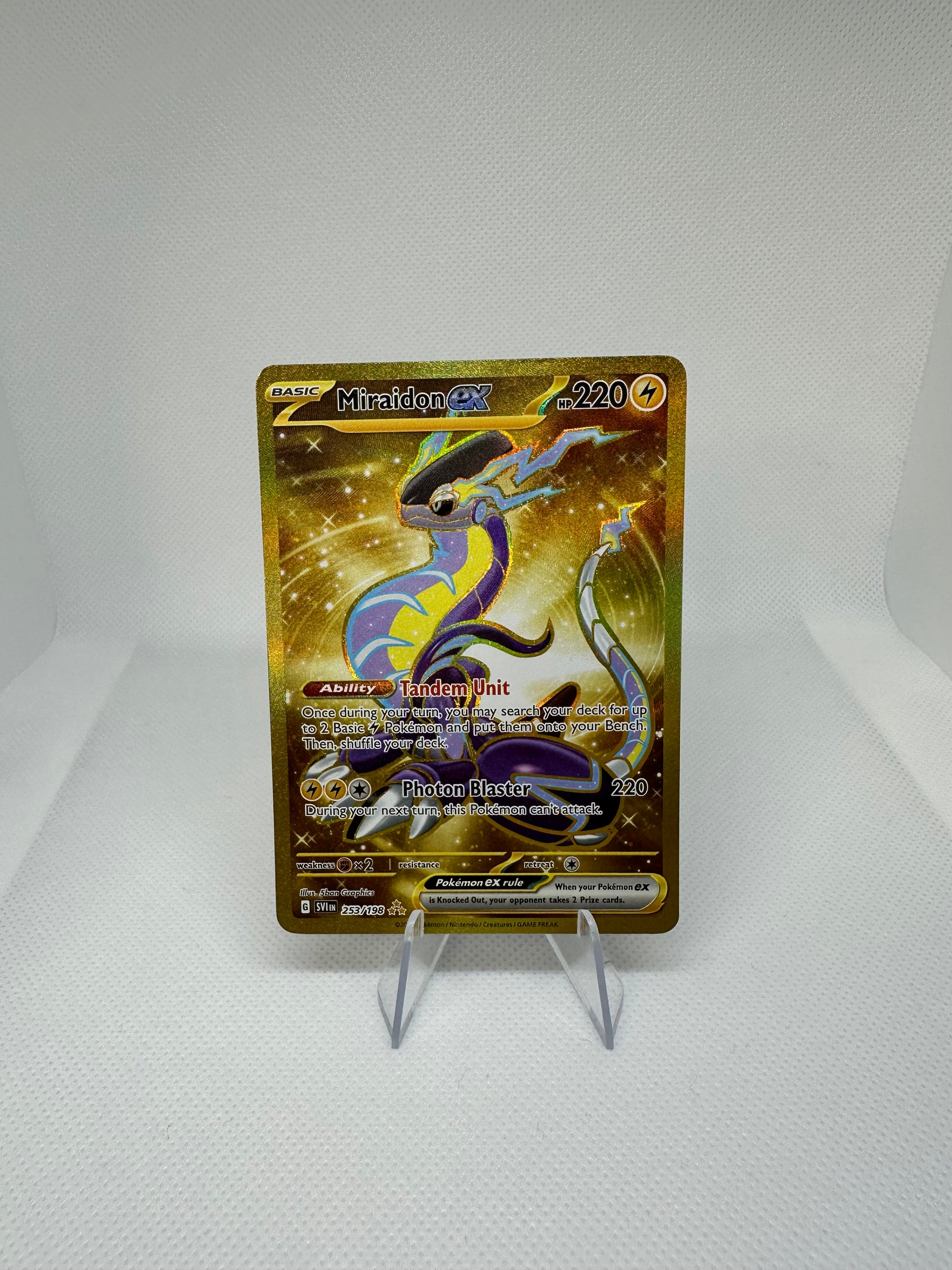 Miraidon Gold Hyper Rare – Insaiyan Cards