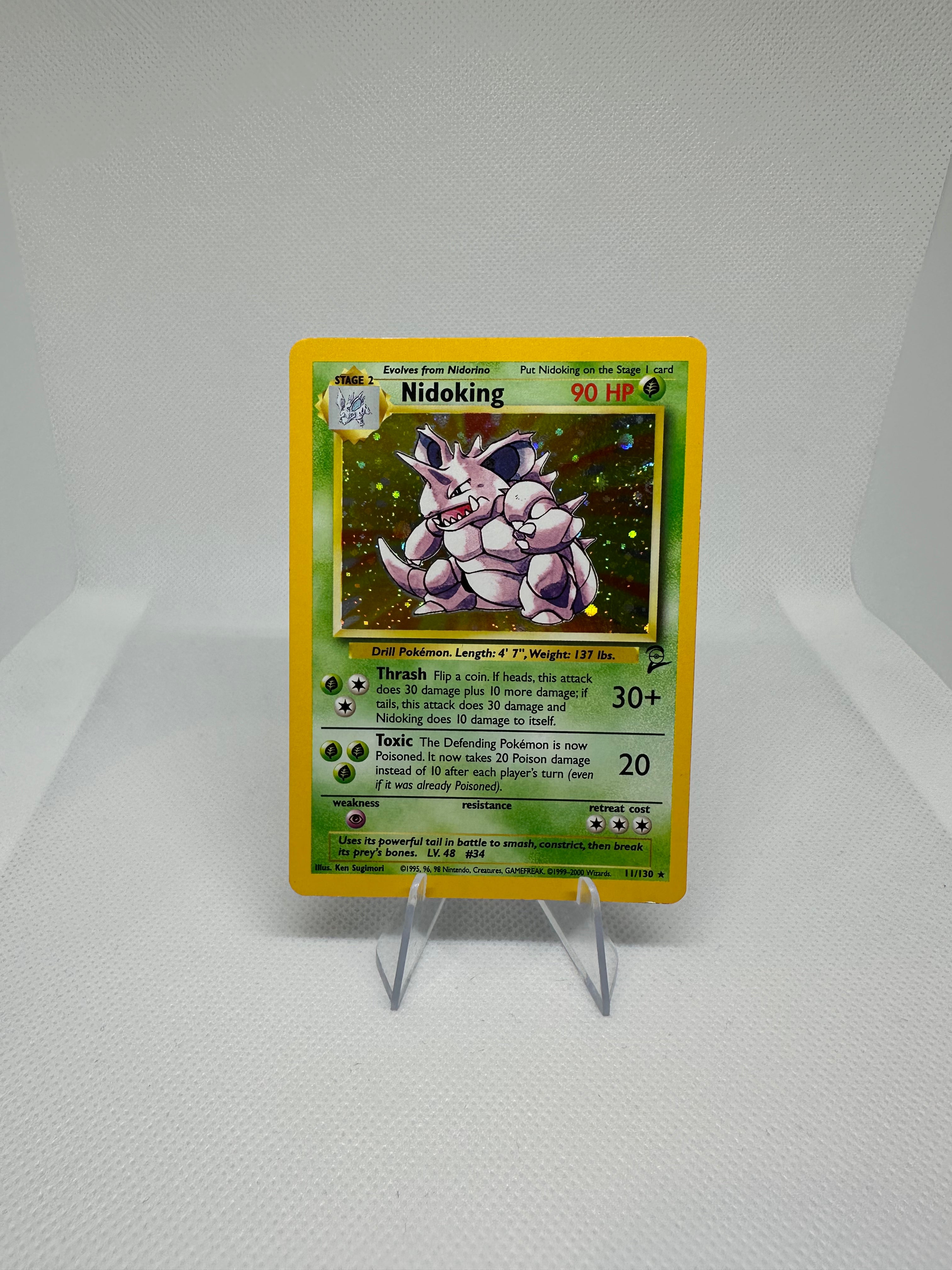 Nidoking Base Set 2 Holo Rare – Insaiyan Cards
